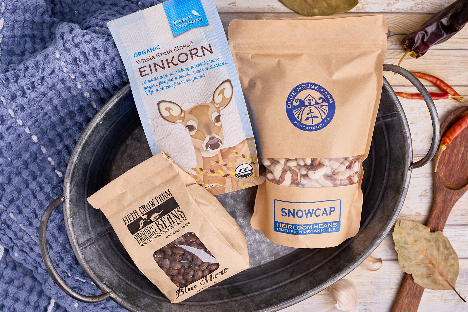 Heirloom Beans + Grains Club - Heirloom, Non-GMO - Shop Foodocracy